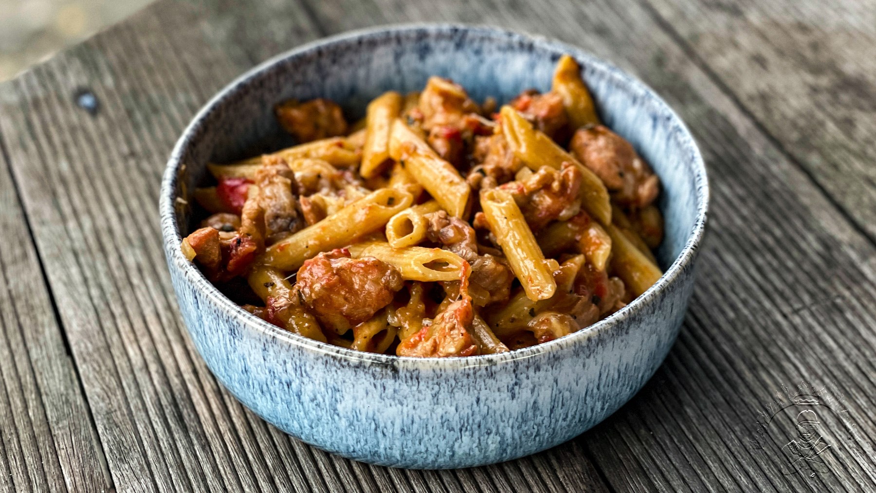 One Pot Penne mit Kachelfleisch - GG-Grillen