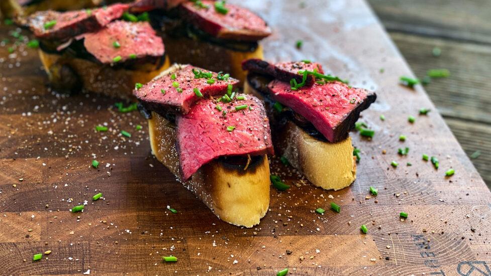Rib-Eye Canapés - GG-Grillen