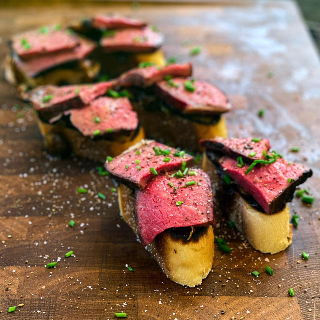 Rib-Eye Canapés - GG-Grillen